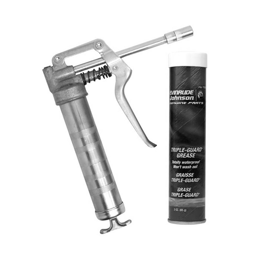 Evinrude/Johnson Triple-Guard Grease, 3 oz. Cartridge Gun Kit - 077561 ...