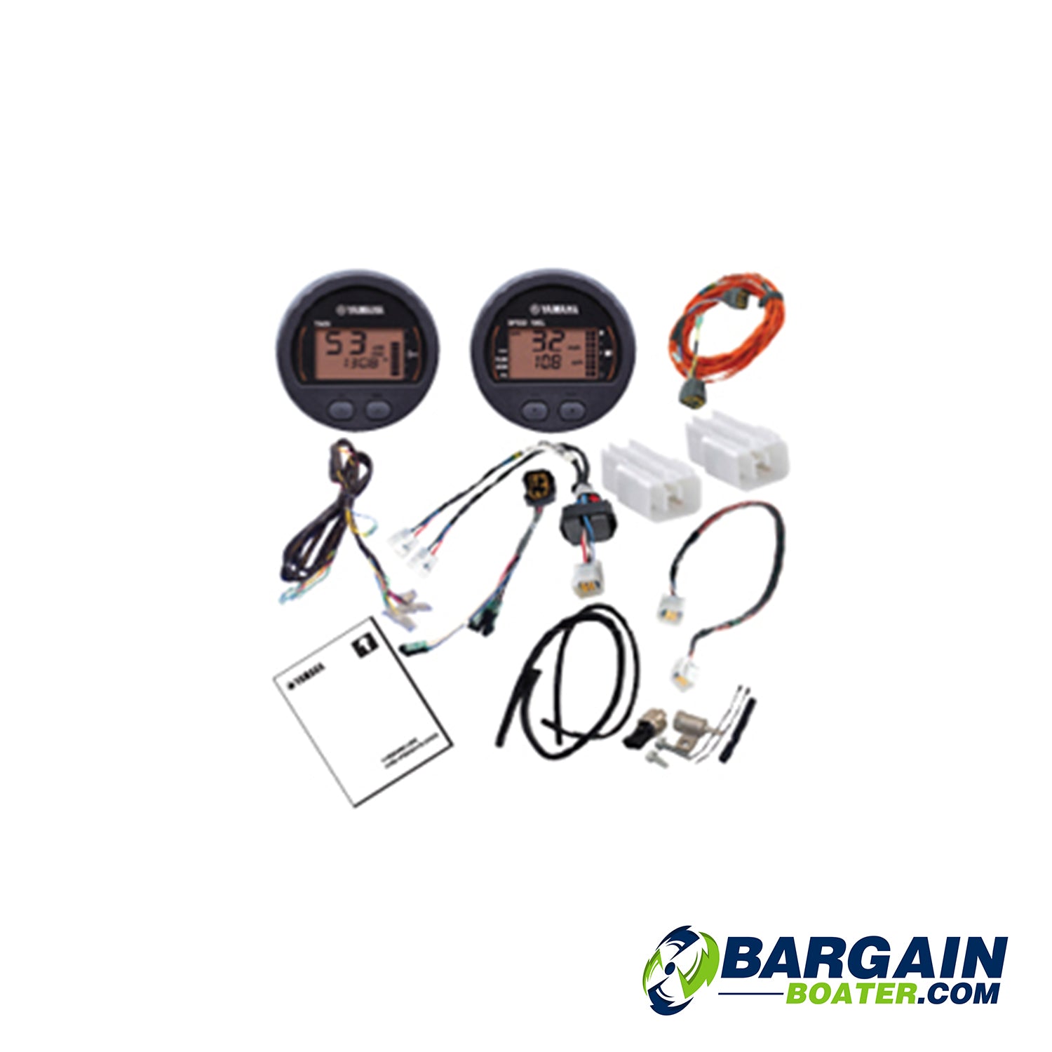 Yamaha Command Link Single Engine Gauge Kit: Round Two Gauge Kit (6Y8 ...