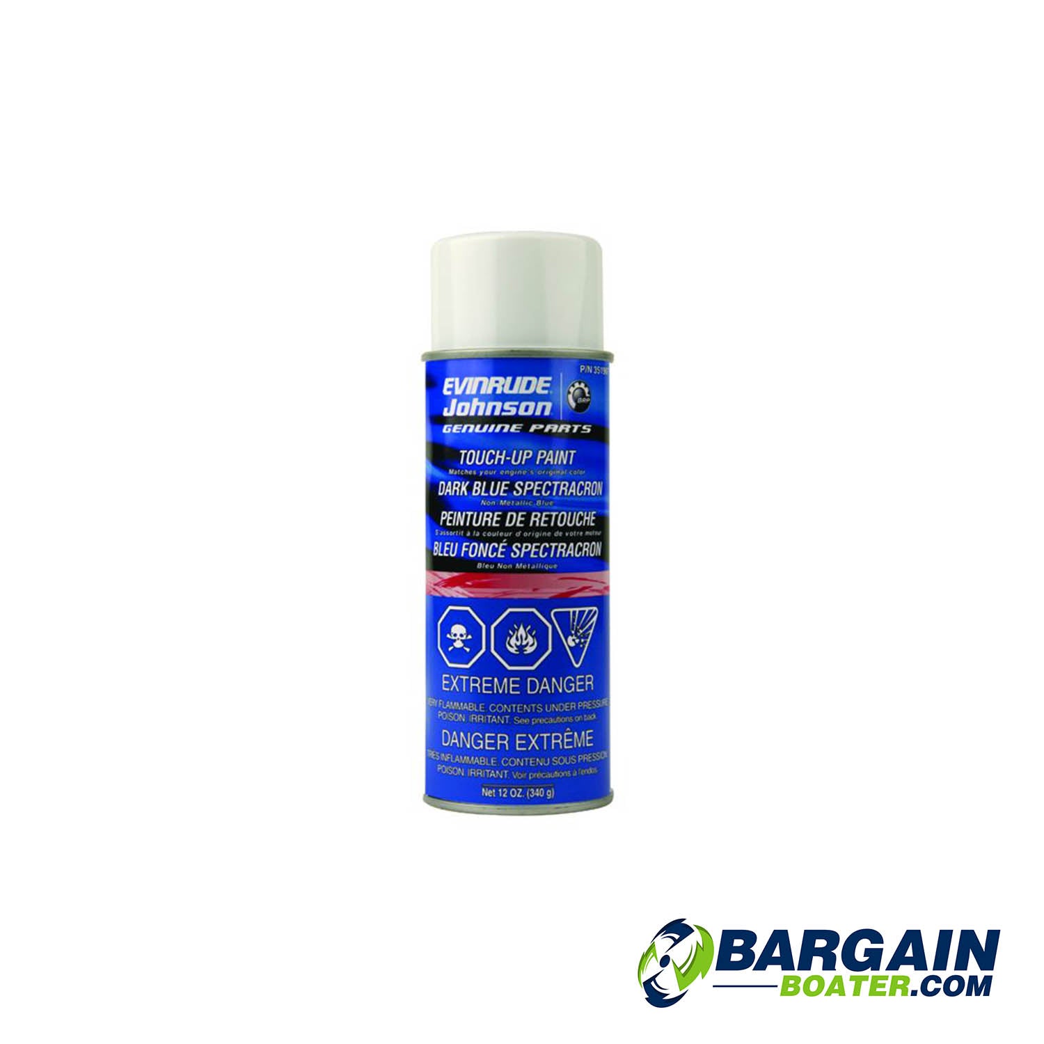 Evinrude/Johnson Paint (Metallic Light Blue) (777176) – Bargain Boater