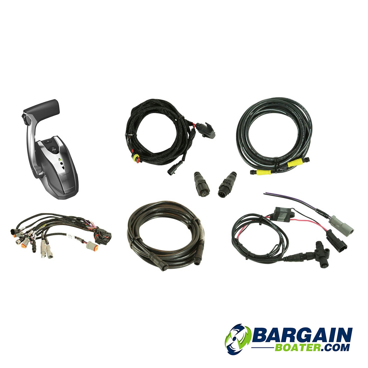 Evinrude/Johnson Rigging Kit ICON II Premium Single Engine Binnacle Co ...